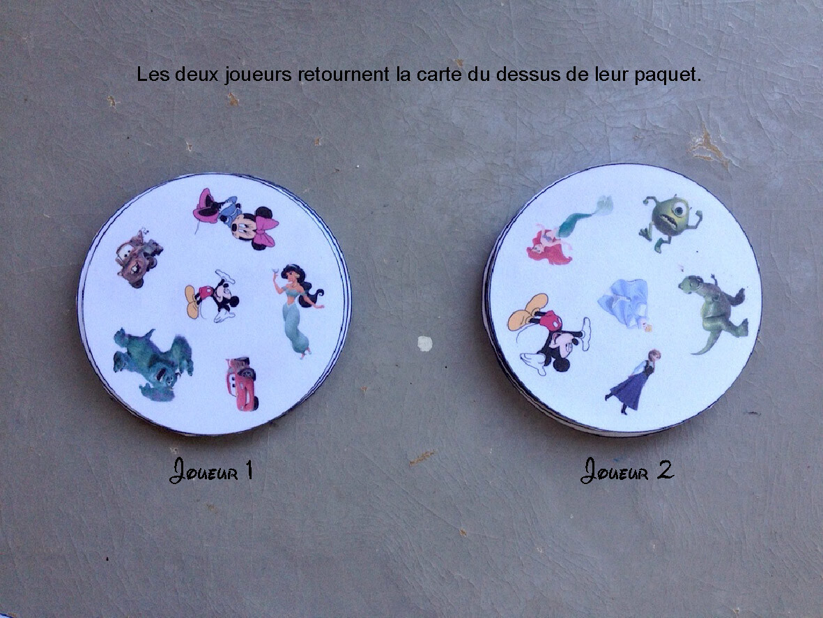 Nouveau jeu des doubles avec les personnages Disney : fun garanti