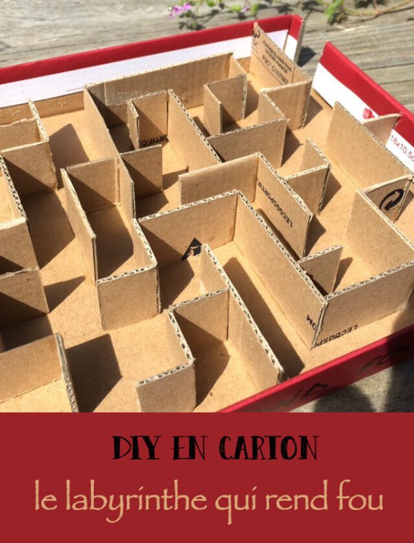 Les bonnes raisons de fabriquer un labyrinthe en carton à vos enfants