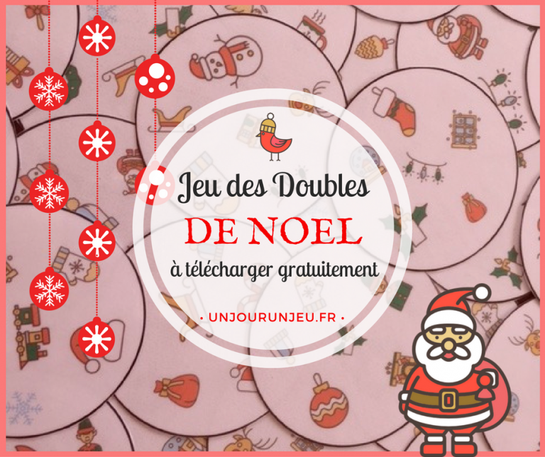 Jeu Des Doubles De Noël à Imprimer Gratuitement