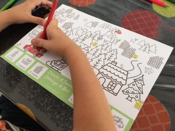 Cherche et trouve, ton coloriage de Noël {à imprimer gratuitement}