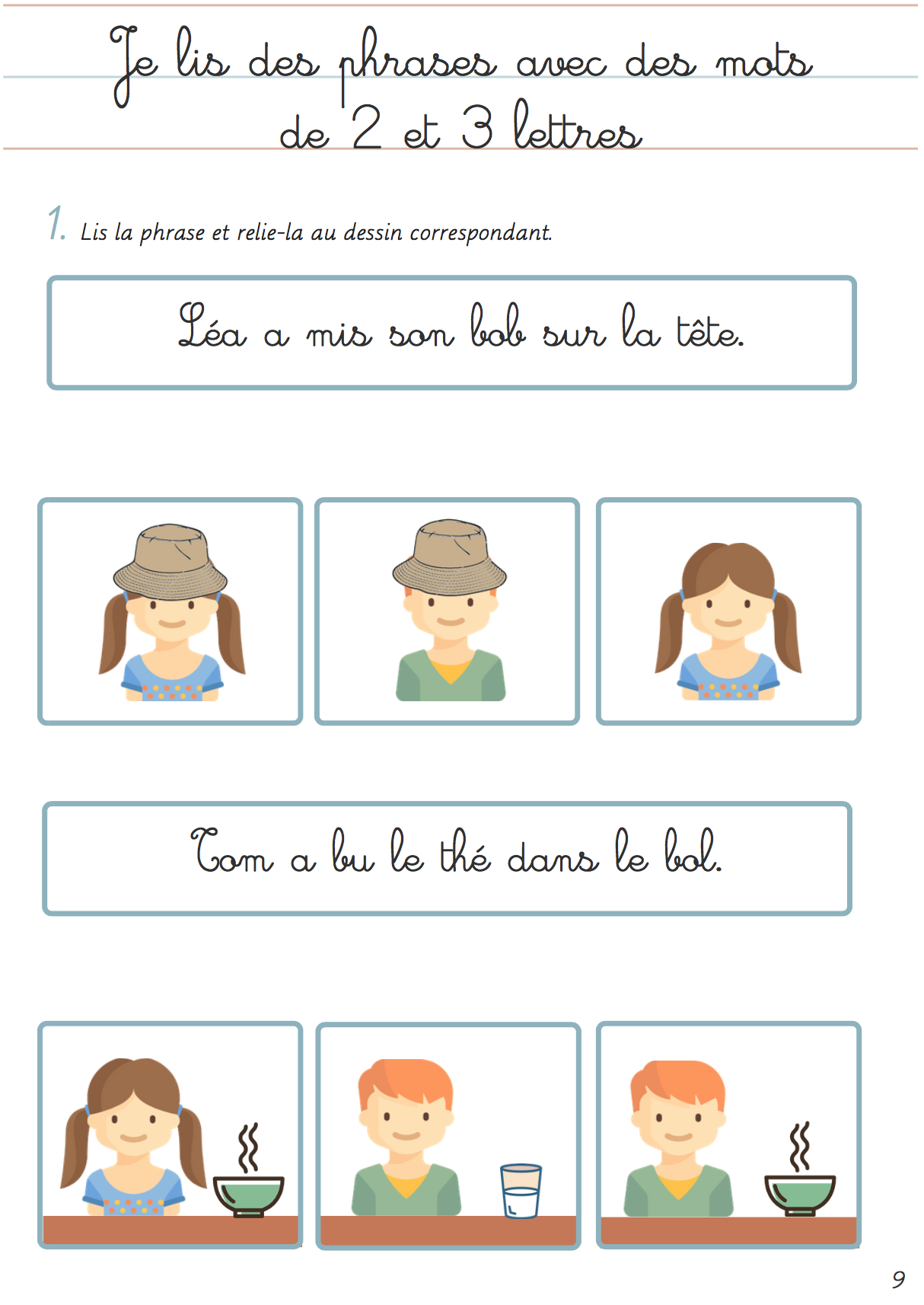 Apprendre à lire avec la méthode Montessori et les petits apprentis