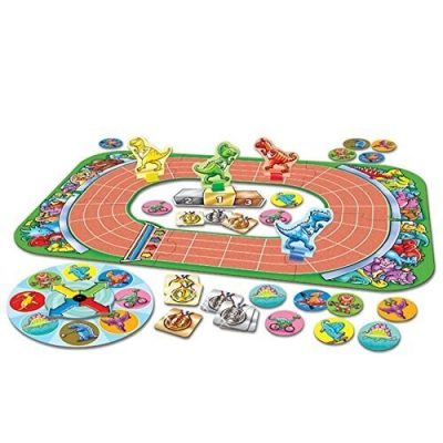 Orchard Toys Dinosaur Race Game, Fun Board Game for Children Age 3-6 ...
