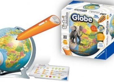 Ravensburger - 00561 - Jeu Éducatif - Globe Interactif Tiptoi - Un jour un jeu