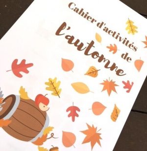 Votre cahier d'activités de l'automne à télécharger gratuitement