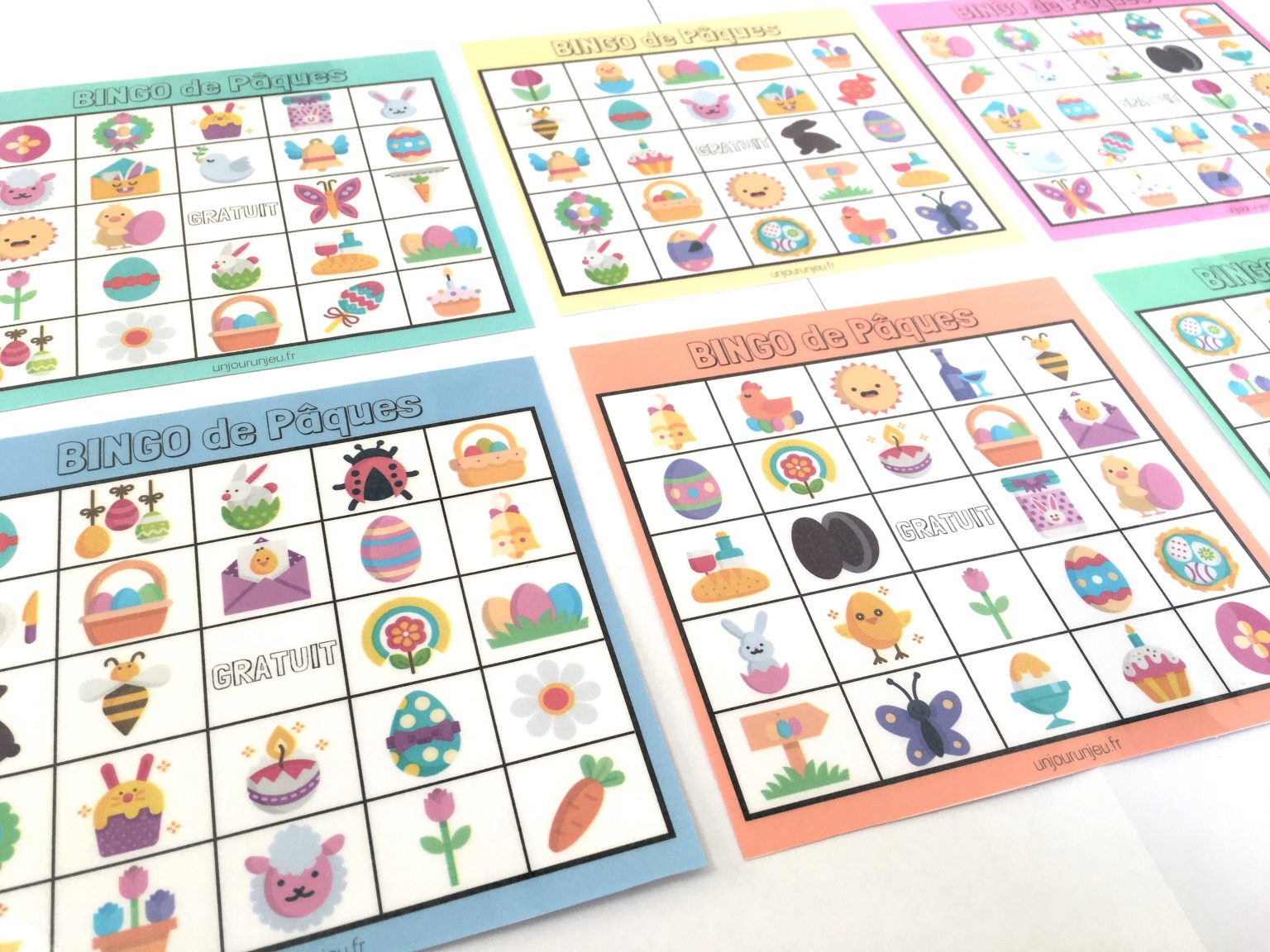 Jeu et activités de Pâques : un bingo à télécharger gratuitement