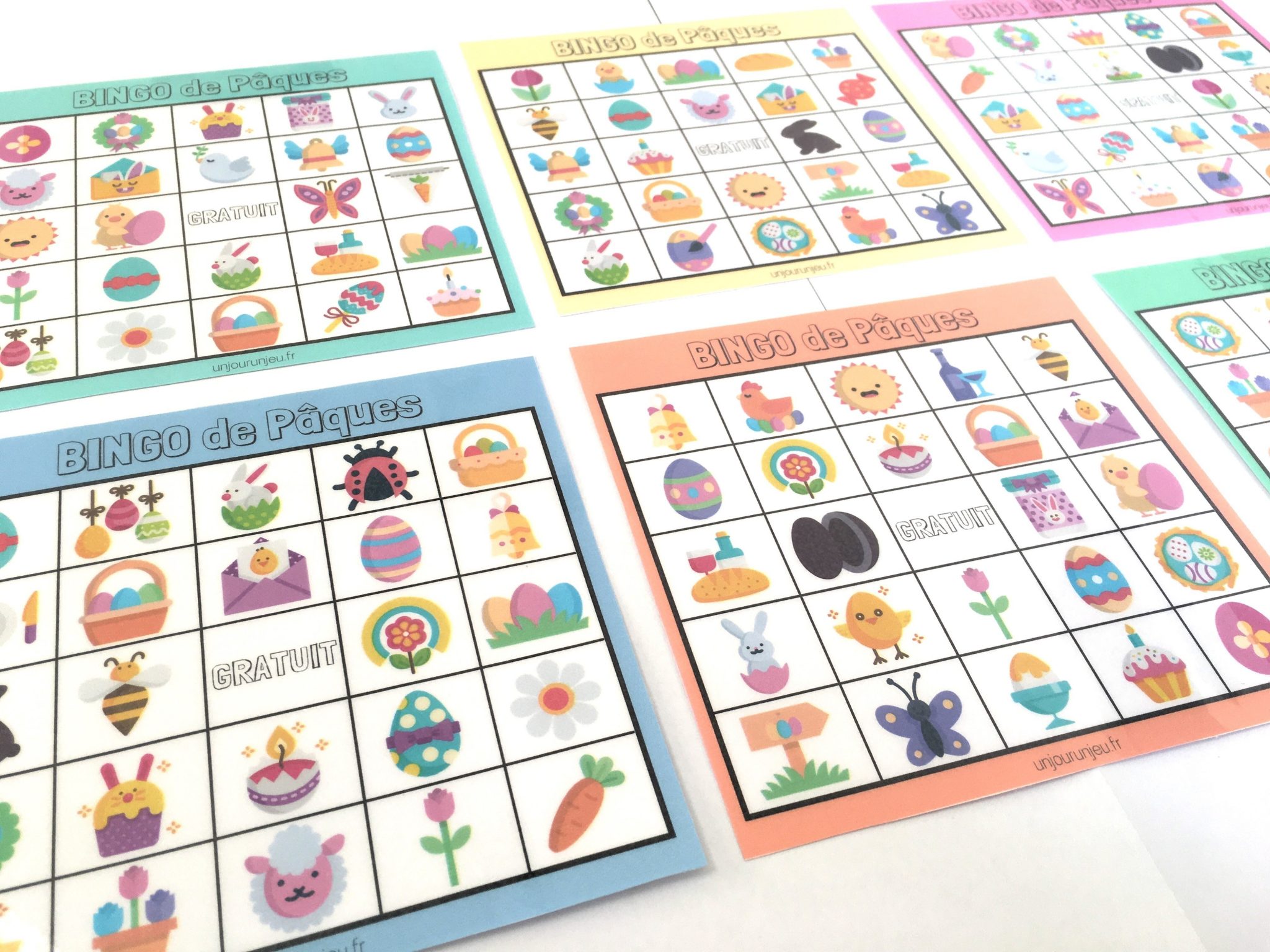 Jeu et activités de Pâques : un bingo à télécharger gratuitement