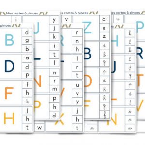 Mes cartes à pinces : combiner la motricité à d'autres apprentissages ...