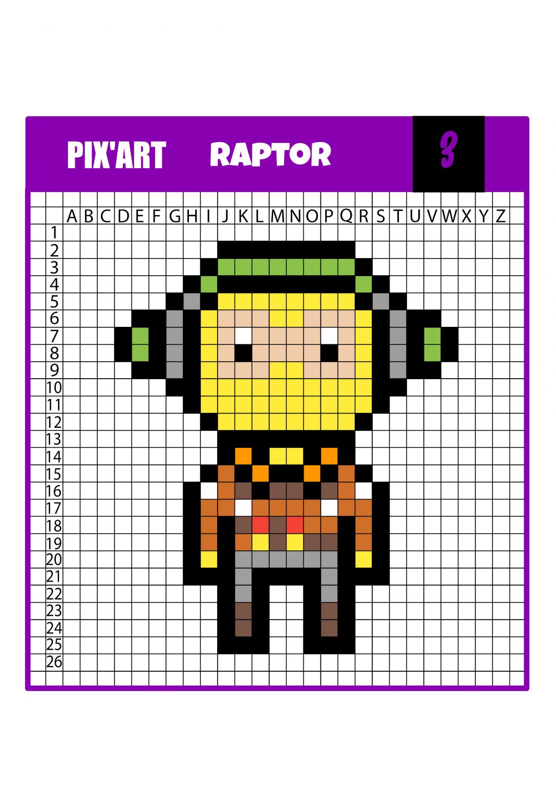 Pixel Art Fortnite Tes Personnages Préférés Un Jour Un Jeu