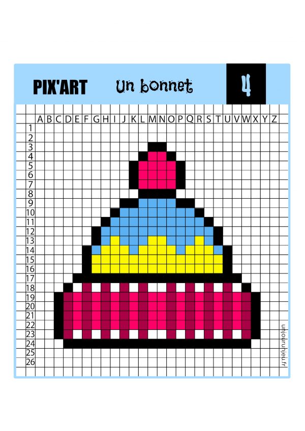 Hiver : 12 modèles de Pixel art à télécharger - Un jour un jeu