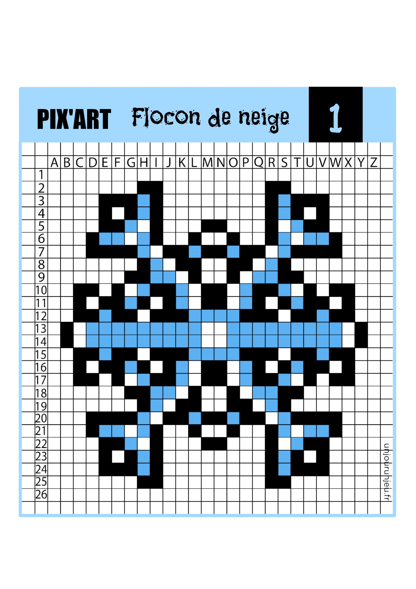 Hiver : 12 modèles de Pixel art à télécharger - Un jour un jeu