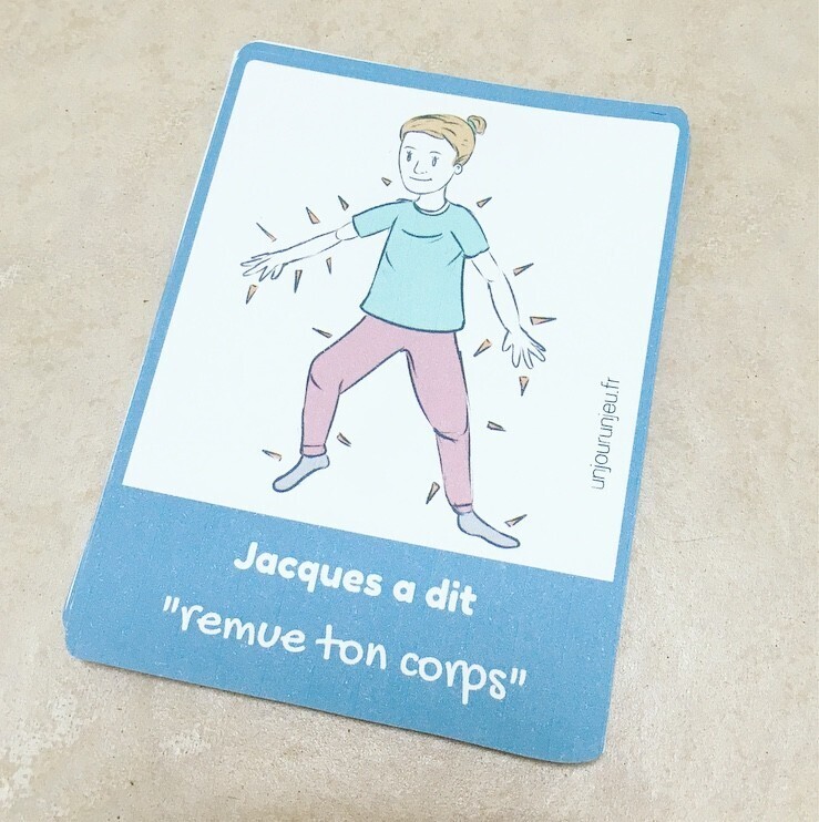 Jacques a dit : bouge ton body ! - Un jour un jeu