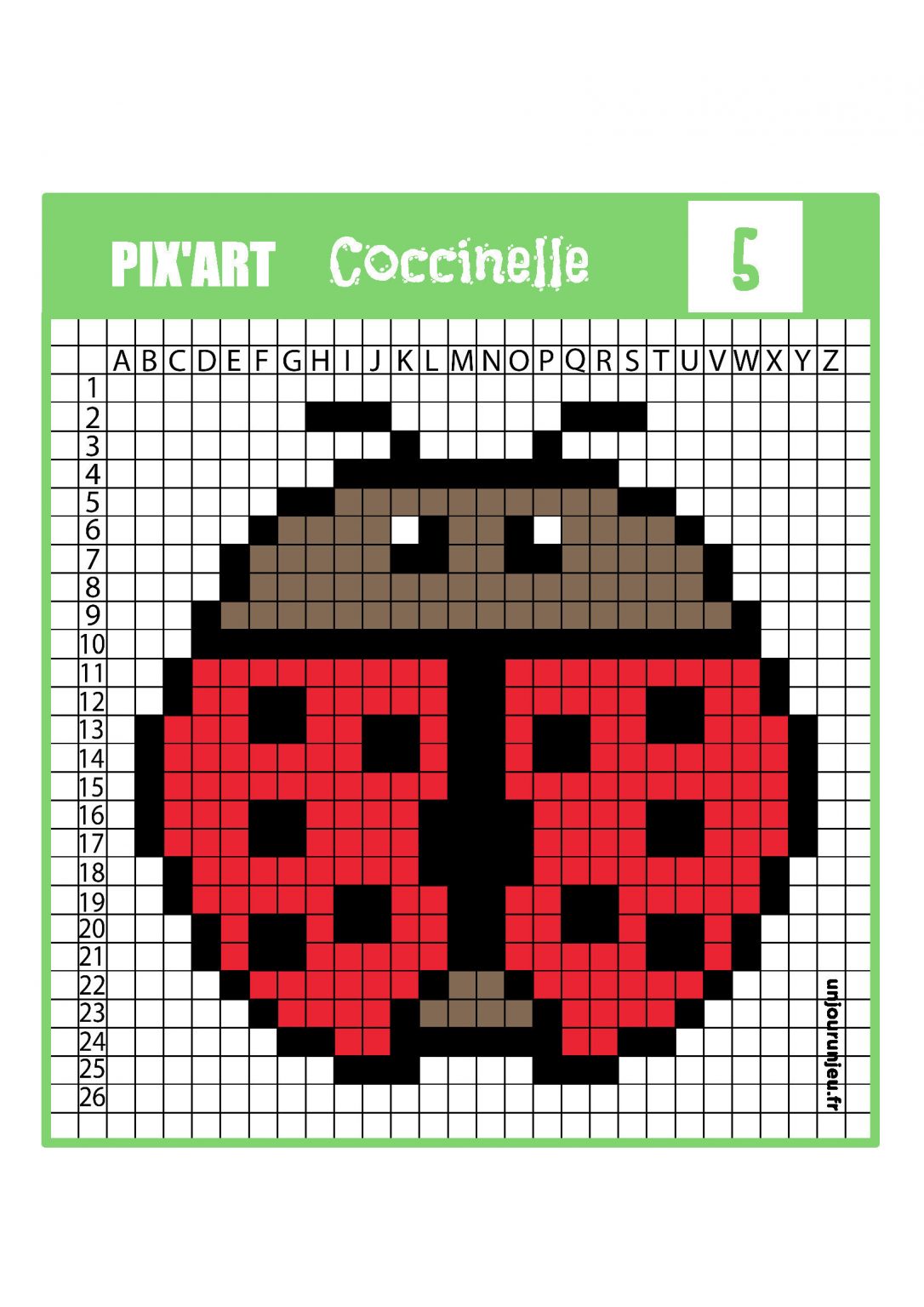 Printemps : 12 modèles de Pixel art à télécharger - Un jour un jeu