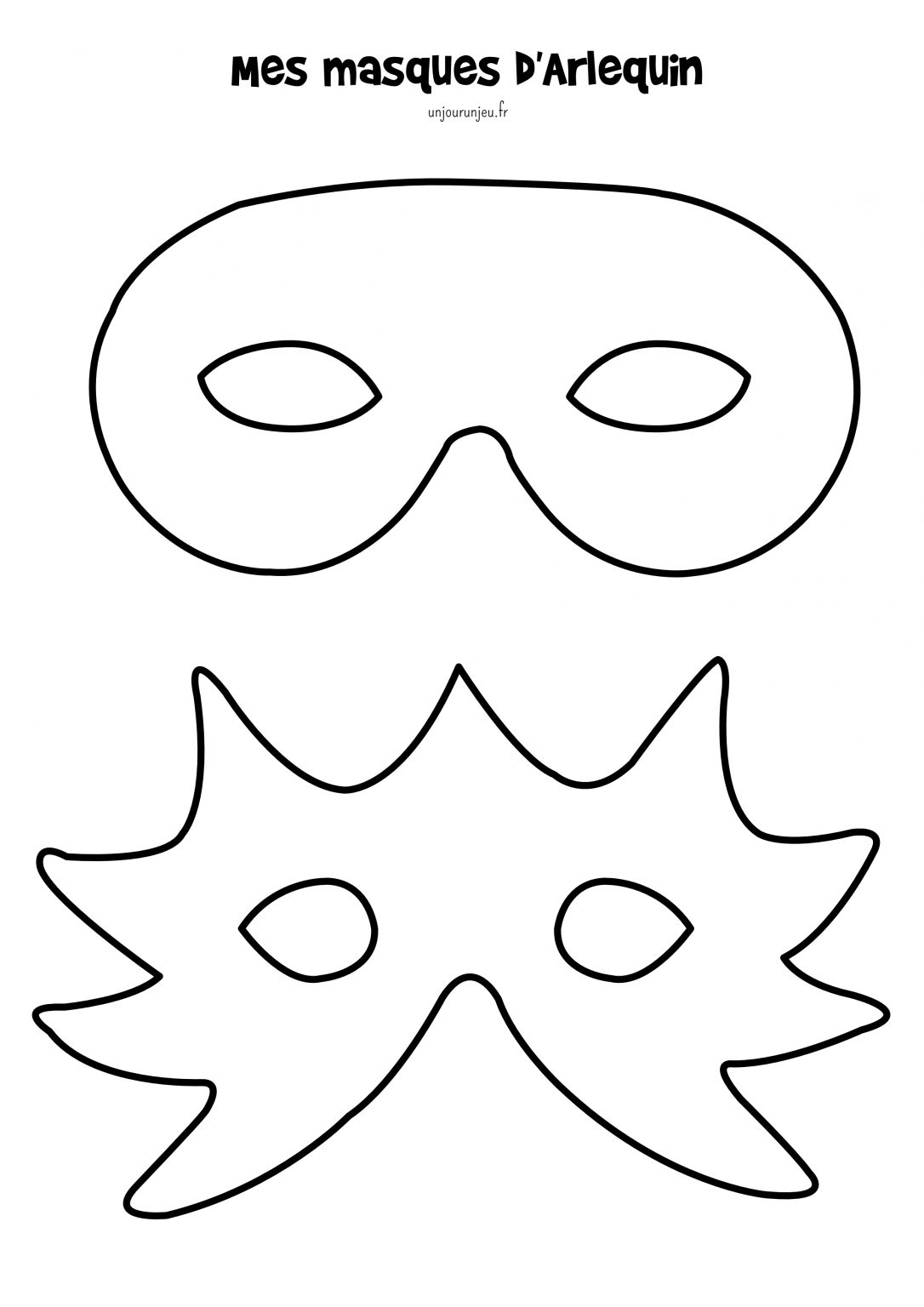 Comment Dessiner Un Masque D’Arlequin – MGNAR