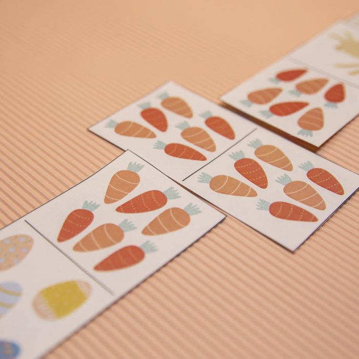 Mes dominos de Pâques à imprimer - Un jour un jeu