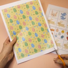 Mes dominos de Pâques à imprimer - Un jour un jeu