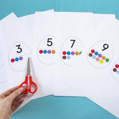 Mes œufs de Pâques pour compter et assembler - Un jour un jeu