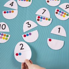 Mes œufs de Pâques pour compter et assembler - Un jour un jeu