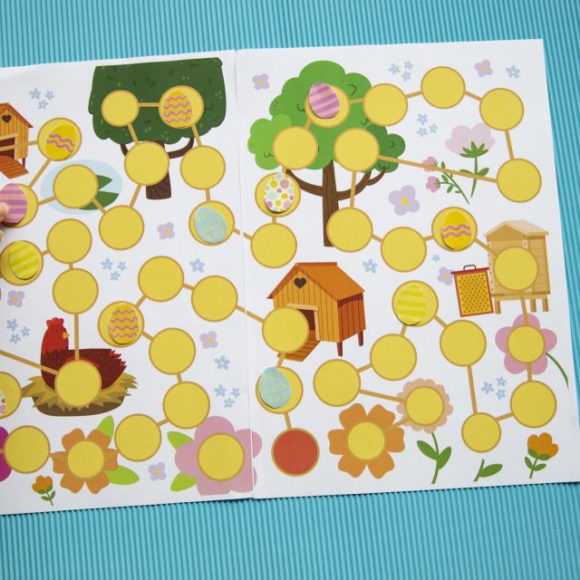 Mon jeu de société de Pâques à imprimer - Un jour un jeu