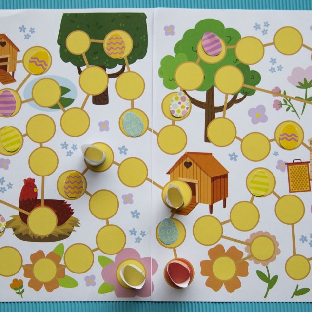 Mon jeu de société de Pâques à imprimer - Un jour un jeu