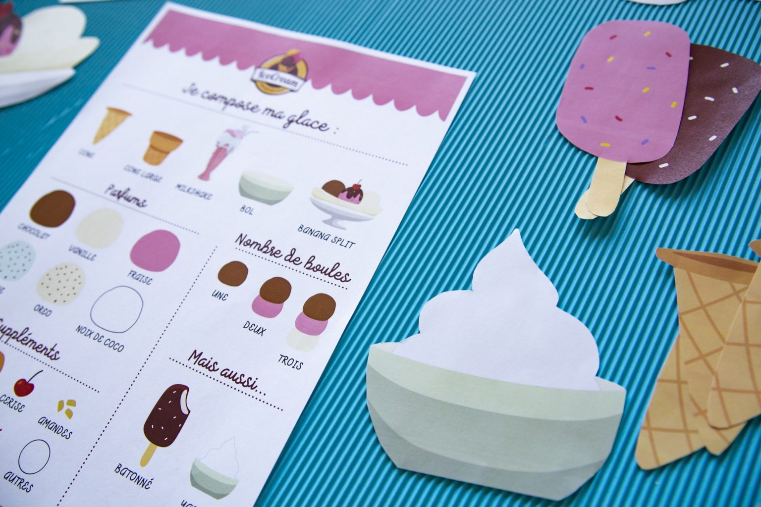 Jeu de l'été - Mon marchand de glaces - Un jour un jeu