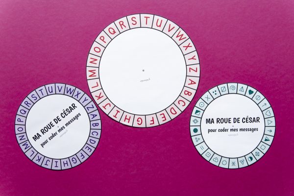 Ma roue de César pour envoyer des messages codés - Un jour un jeu