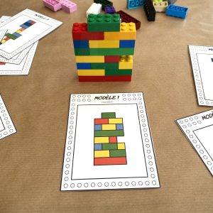 Atelier autonome : mes petites fiches Lego à reproduire - Un jour un jeu