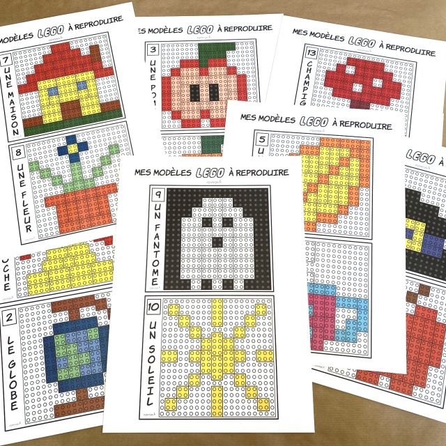 Mes modèles en briques LEGO d'automne à reproduire - Un jour un jeu