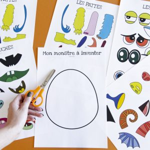 Atelier pour Halloween : mes monstres créatifs - Un jour un jeu