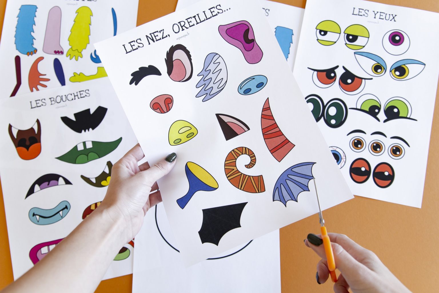 Atelier pour Halloween : mes monstres créatifs - Un jour un jeu