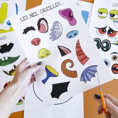 Atelier pour Halloween : mes monstres créatifs - Un jour un jeu