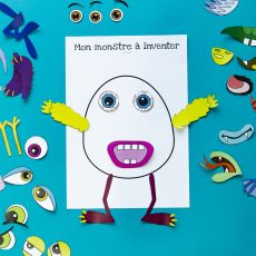 Atelier pour Halloween : mes monstres créatifs - Un jour un jeu