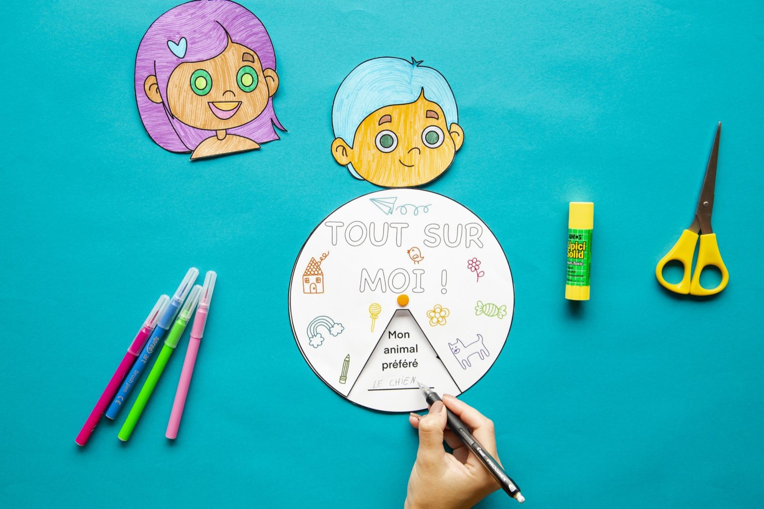 Se présenter pour la rentrée : tout sur moi - Un jour un jeu