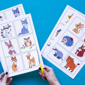 Mon memory des animaux de la forêt - Un jour un jeu