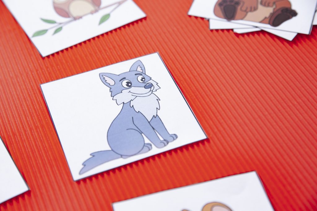 Mon memory des animaux de la forêt - Un jour un jeu