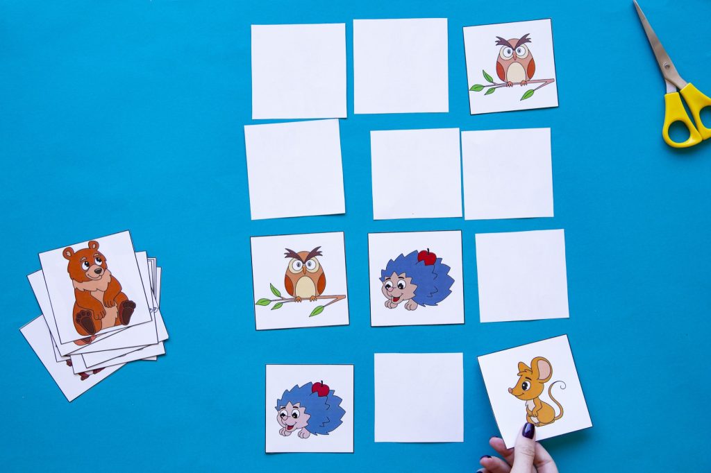 Mon memory des animaux de la forêt - Un jour un jeu