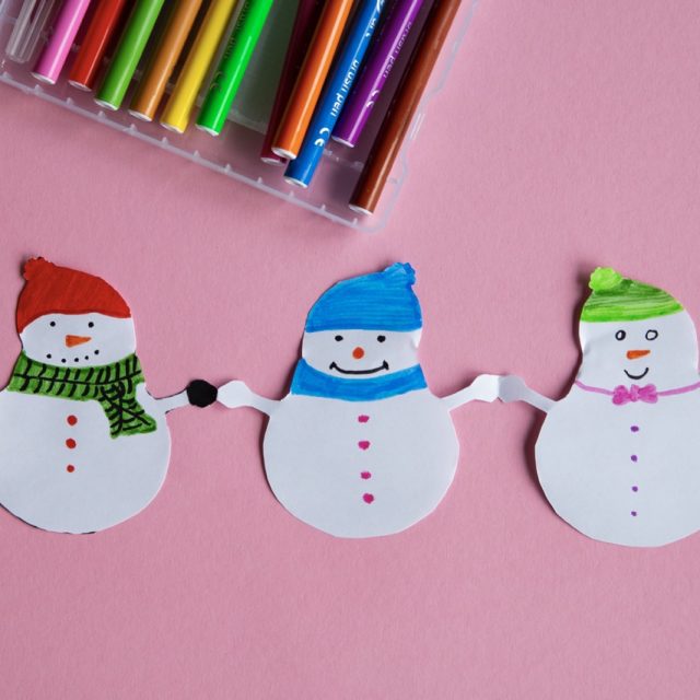 Activité hivernale : ma bande de bonhommes de neige - Un jour un jeu