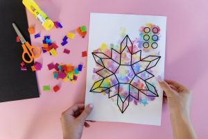 Atelier créatif : mon beau flocon d'art - Un jour un jeu