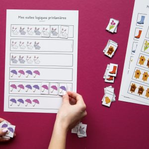 Mes suites logiques du printemps à compléter - Un jour un jeu