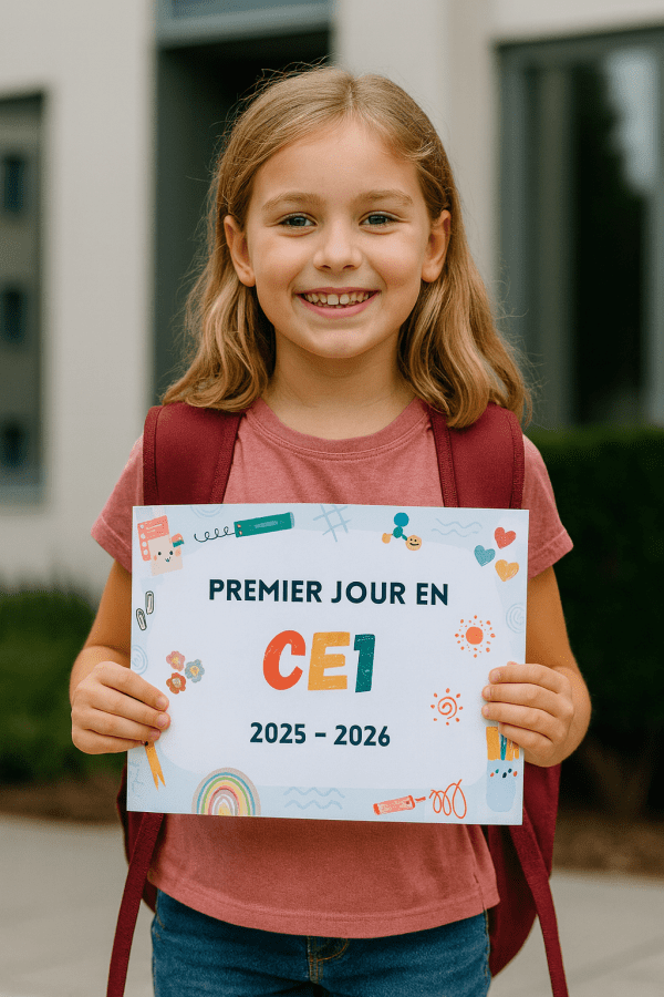 Affiches pour immortaliser le premier jour de la rentrée - Un jour un jeu