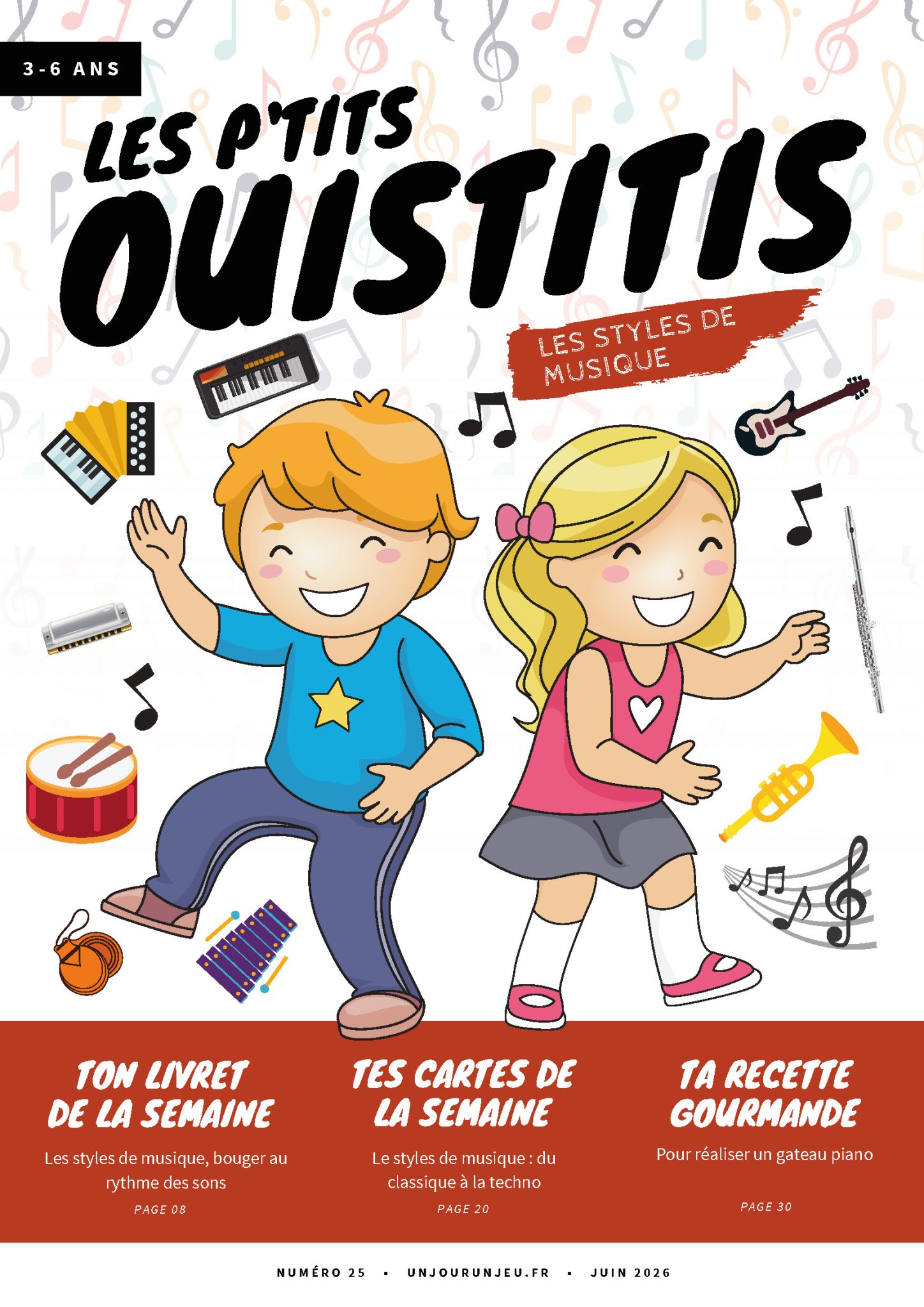 En avant la musique avec Les P'tits Ouistitis ! - Un jour un jeu